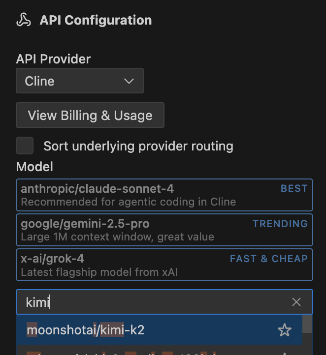 Moonshot's Kimi K2 for Coding: Our First Impressions in Cline - Cline Blog